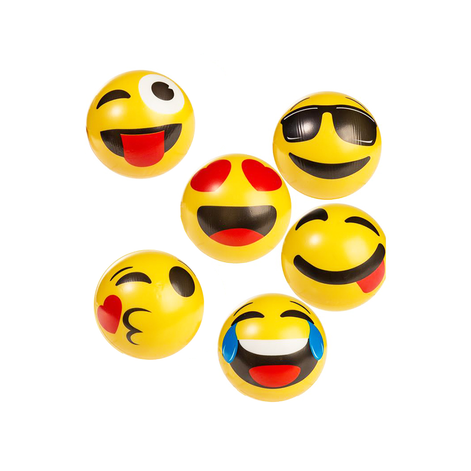 Soft bouncing ball, Emotion, ca. 10 cm - BEST FOR Life Philosophy