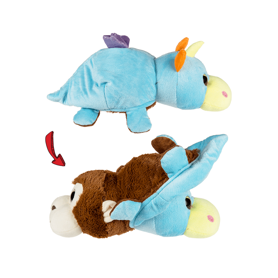 Turn around plush animals, Zoo animals - BEST FOR Life Philosophy