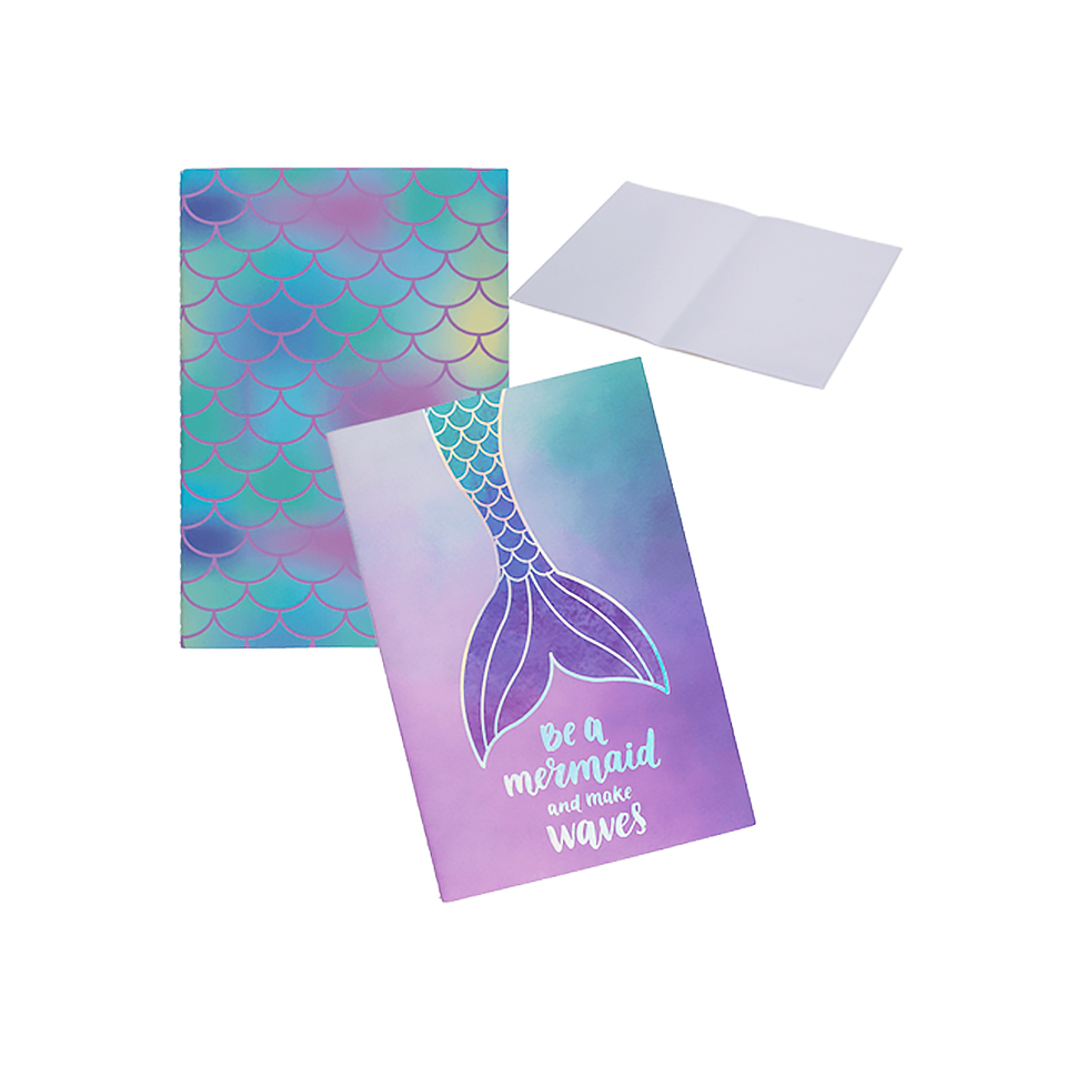 Note book, Mermaid Tail, A5-format with 30 pages - BEST FOR Life Philosophy