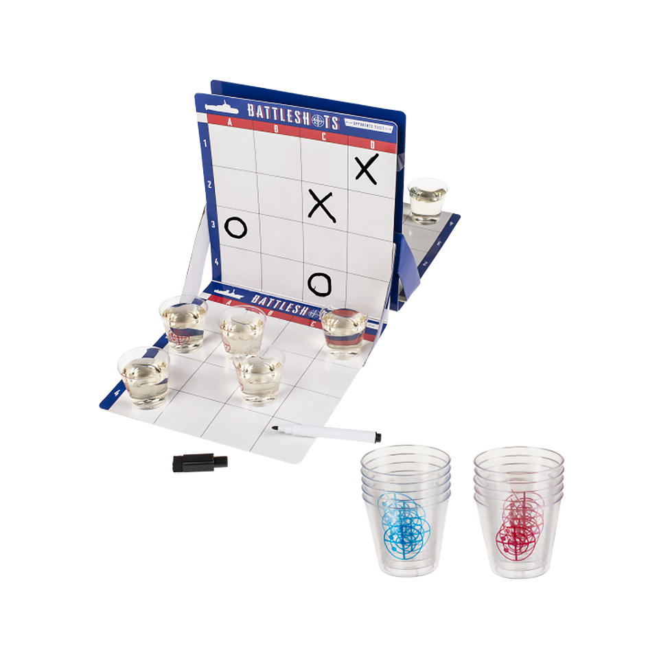 Drinking game "Battle Shots" 19 x 42 cm - BEST FOR Life Philosophy