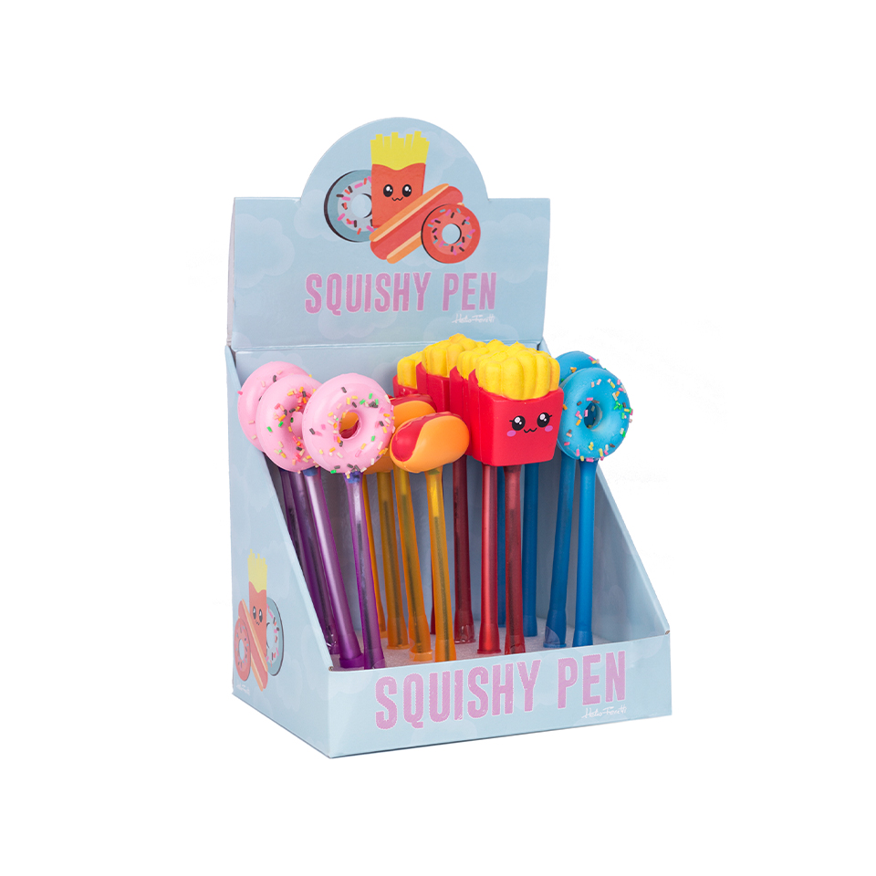 Squishy Pens Fast Food Helio Ferretti - BEST FOR Life Philosophy