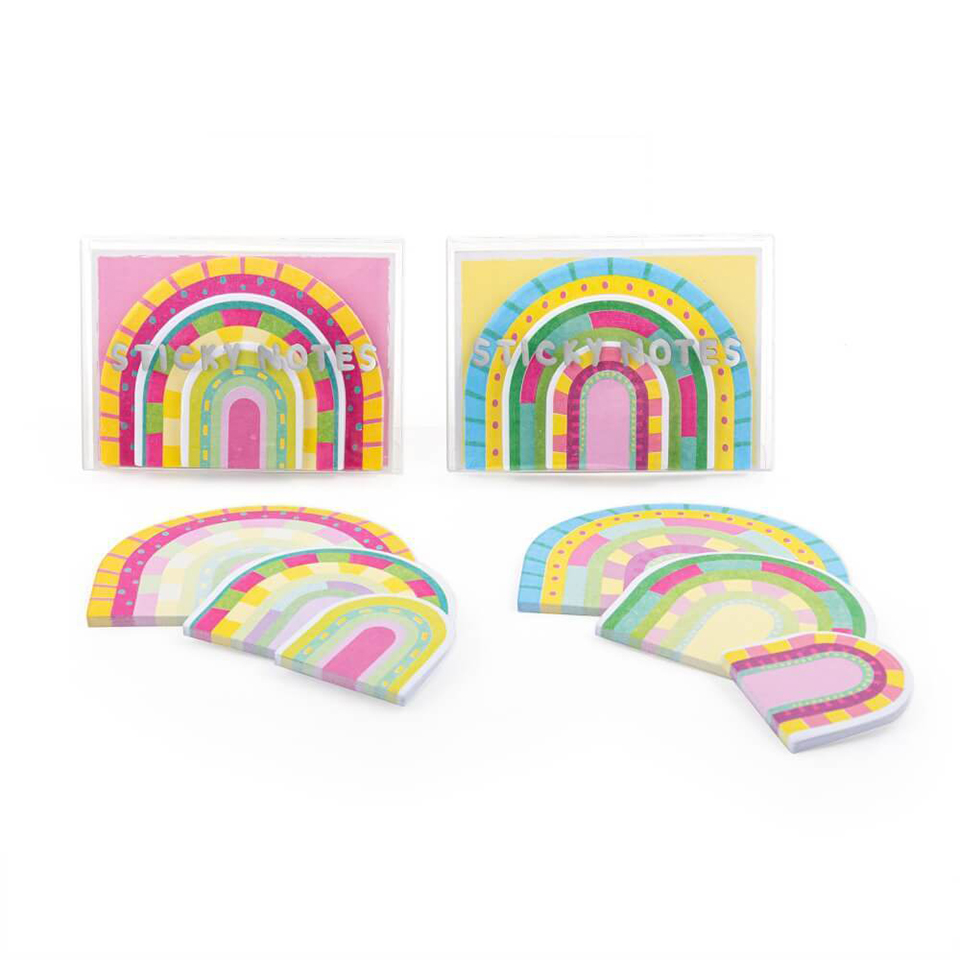 Good Feelings Sticky Notes Rainbow Set, 90 Sheets - BEST FOR Life ...